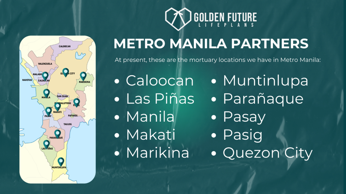 Our Trusted Metro Manila Partner Mortuaries | Golden Future